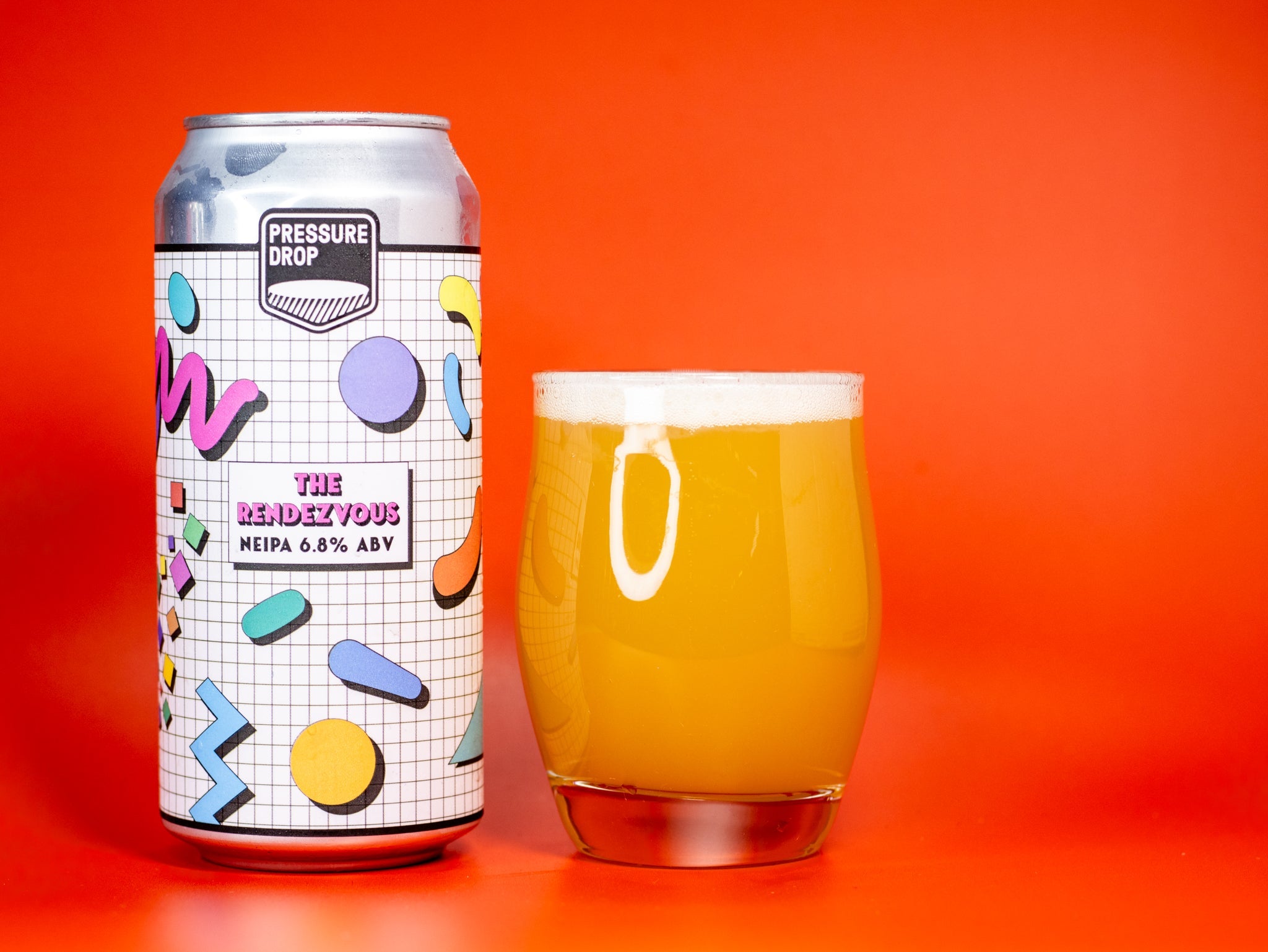 The Rendezvous 6.8% Idaho 7 & Bru-1 NEIPA – Pressure Drop Brewing