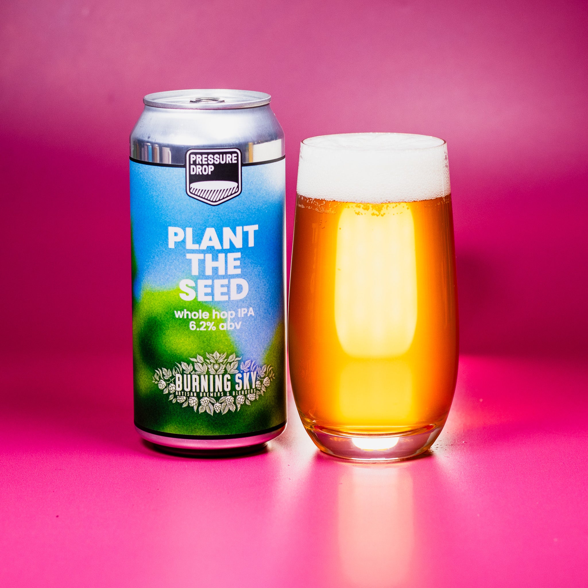 Pressure Drop Brewing - Plant The Seed- Burning Sky Collab