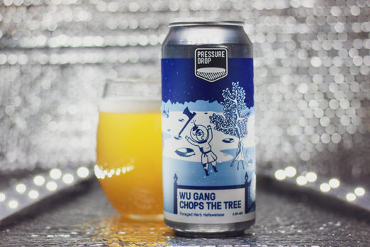 Wu Gang Chops The Tree 3.8% Foraged Herb Hefeweisse – Pressure Drop Brewing